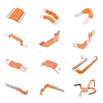Custom Copper Busbar Series Flexible Black Orange Bus Bar Hard Busbars ...