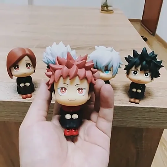 Jujutsu Kaisen Figurin Kakashi Gojo Satoru Figur Duduk Itadori Yuji ...