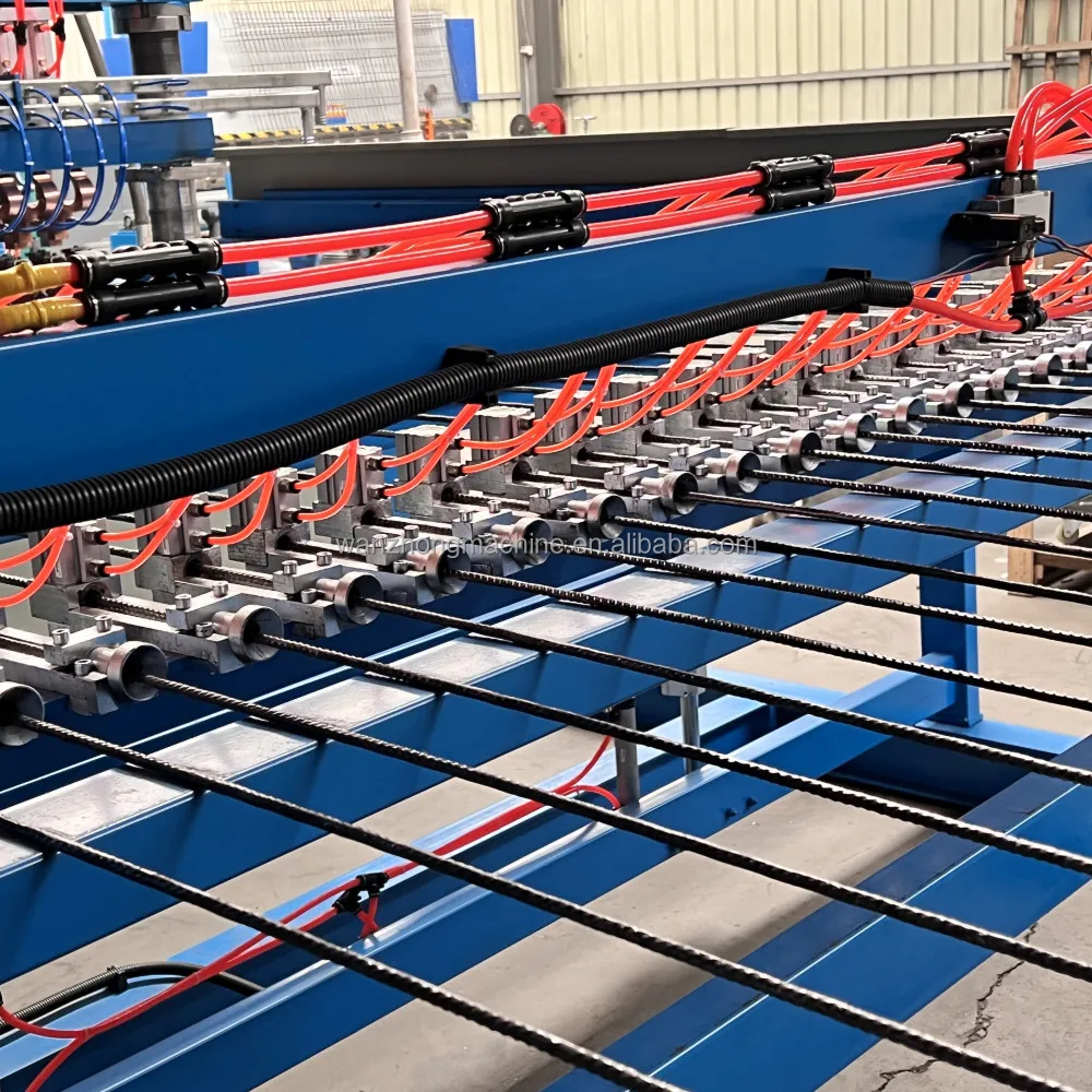 Fully Automatic CNC Concrete Reinforcing Deformed Bar Steel Wire Mesh ...