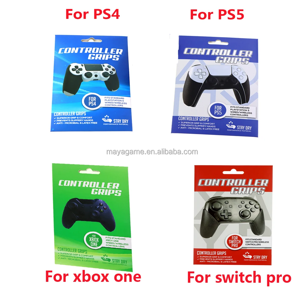 Controller grips Squid Hand Grip Anti Skid Sticker Cover Smarter Grip For PS4 PS5 xbox one switch pro controller Handle Sticker Alibaba