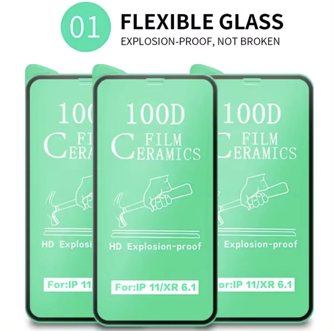 9h 100d Anti-broken Mobile Pet Cover Flexible Film Screen Protector ...