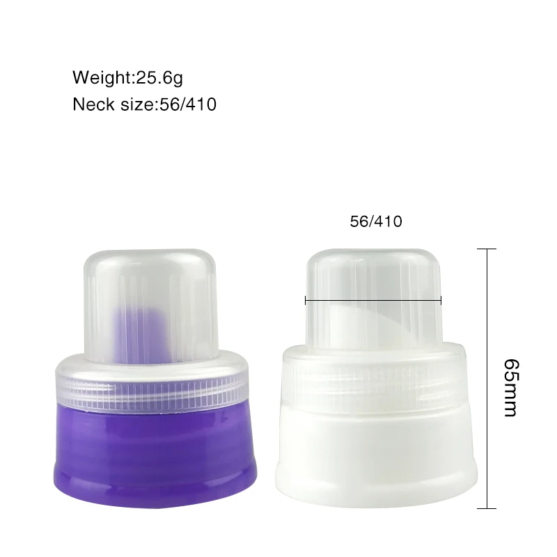 45mm 56mm Plastic Laundry Detergent Bottle Cap Fabric Cleaner Bottle ...