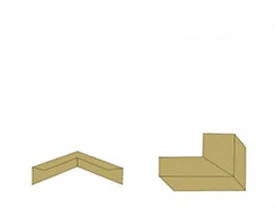 L-Shape Box Paper Corner Edge Protectors | Recyclable Cardboard ...