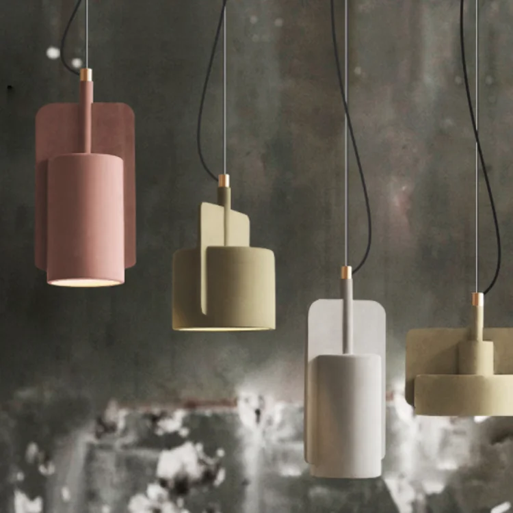 Indoor Decorative Zhongshan Ogs Concrete Cement Shade Suspend Design ...