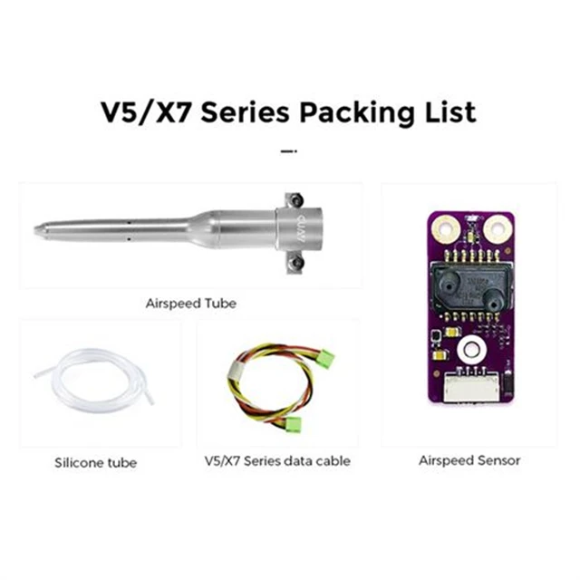 Cuav Ms5525 Airspeed Sensor Pixhawk With Pitot Tube 0.84pa Digital ...