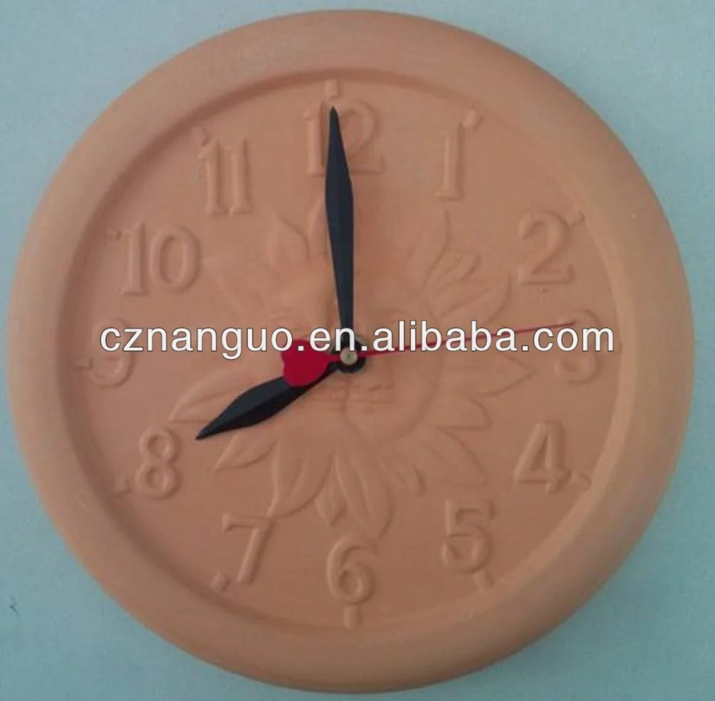 Terracotta Garden Sundials - Elegant Outdoor Decor