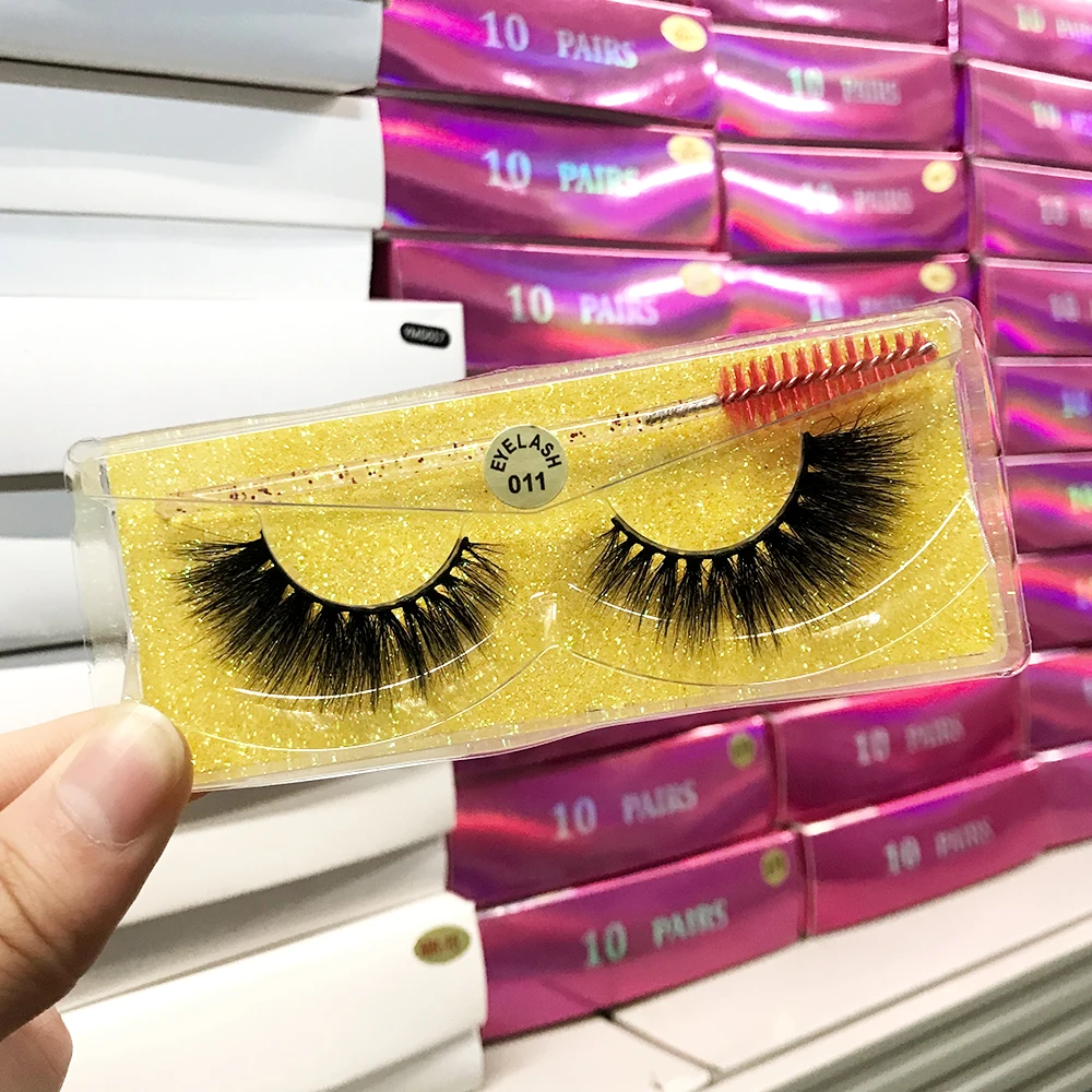 Wholesale3DFluffy-Like Volume 5D Faux Mink Eye Lashes Set Vendors ...
