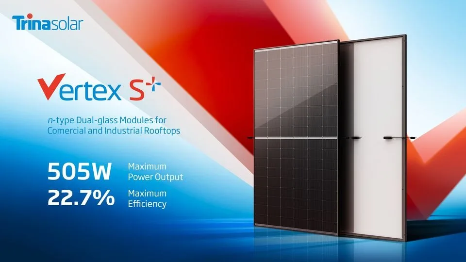 Trina Solar Panels 500w Bifacial Monocrystalline 470w 480w 485w 490w ...