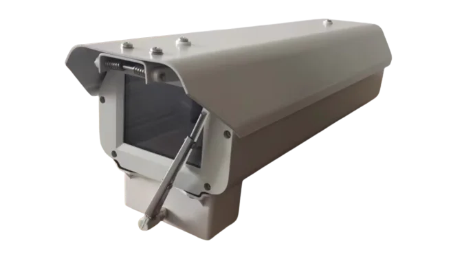 4718 Large Outdoor Cctv Camera Housing Wpier Rain Brush Windscreen ...