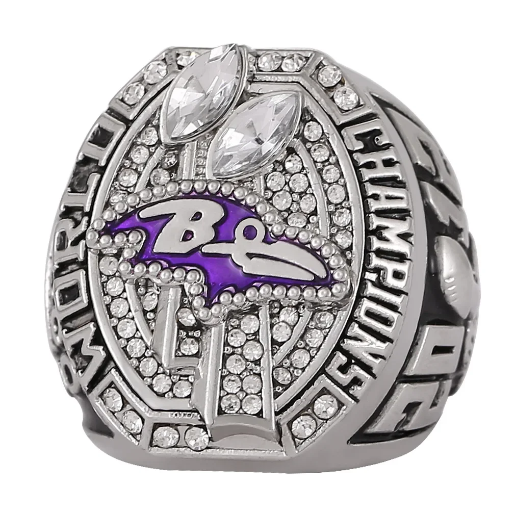 Customize Football Tournament Championship Ring brass Gemstone Ring ...