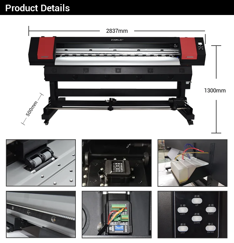 Zoomjet Eco Solvent Printer - High Performance & Durability