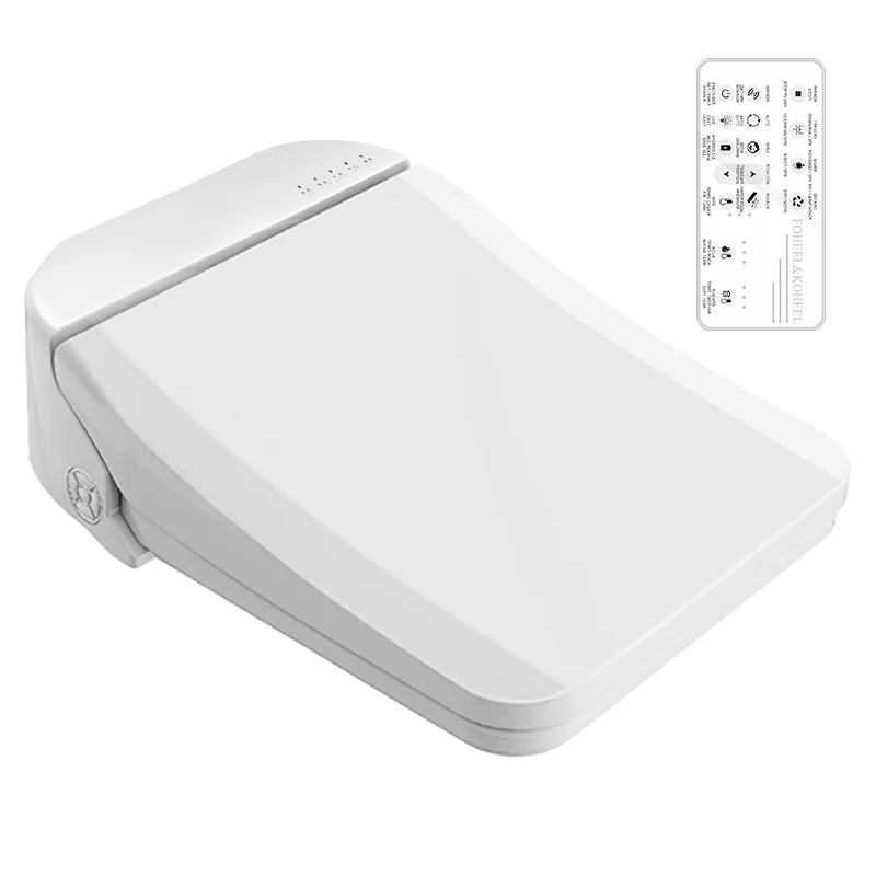 intelligent toilet seat cover bidet heating clean dry smart toilet lid for bathroom square ...