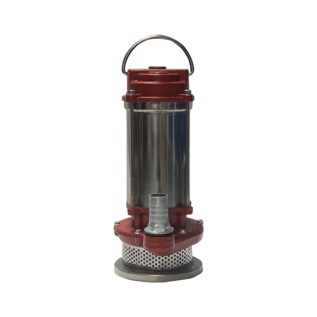 Portable 1100w Electric Stainless Steel Submersible Pump 1.5 Hp Red ...