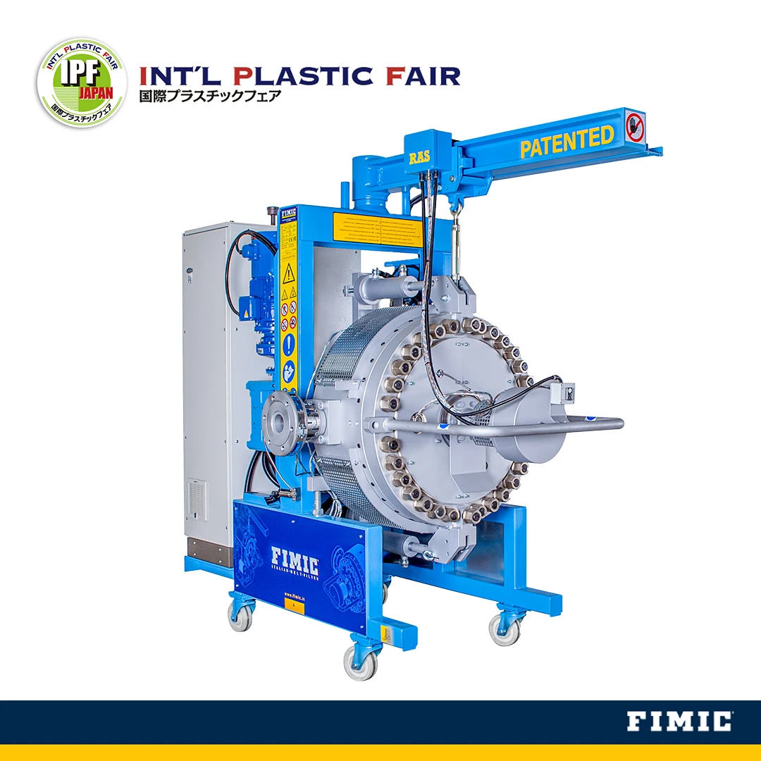 Ras Scraping System Plastic Recycling Automatic Screen Changer ...