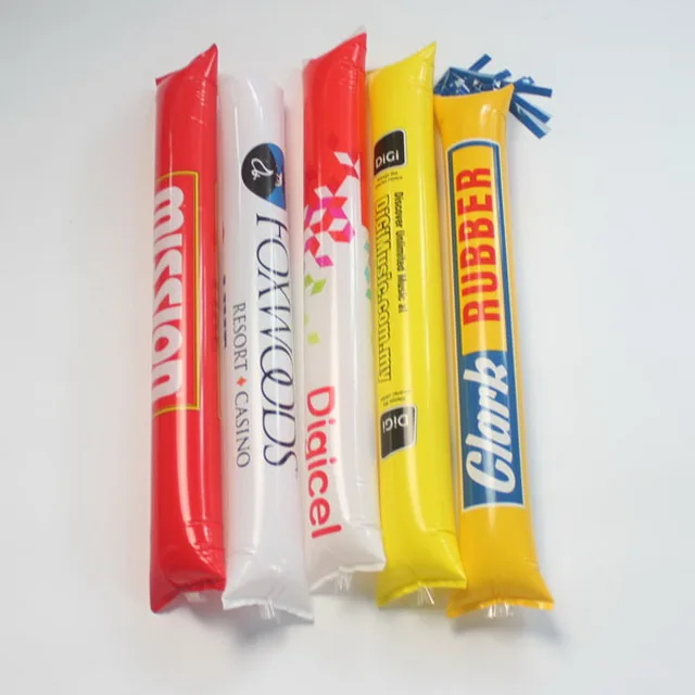 Customized LDPE Inflatable Clap Stick Cheer Stick Balloon