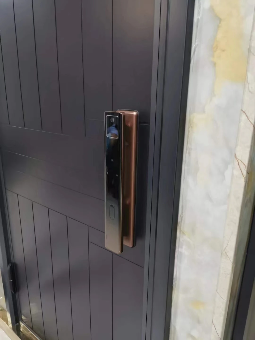 3d Face Recognition Fingerprint Smart Lock Automatic Anti Theft Door Lock For Home Security