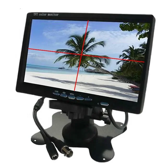 7 Inch TFT LCD Cross Monitor for Industrial CCD Cameras