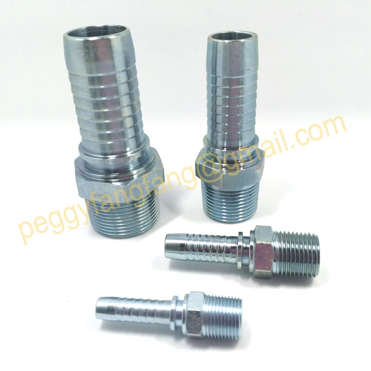 Forged 60 Degree Cone Double Hexagon Hydraulic Fitting Bsp Female ...