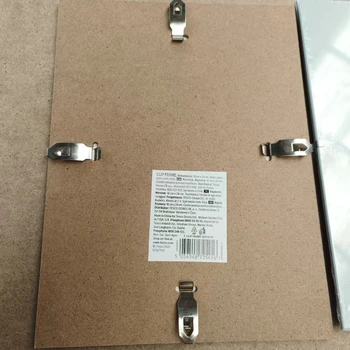Frameless Glass Photo Clip Picture Frame Poster Frame Every Size - Buy ...