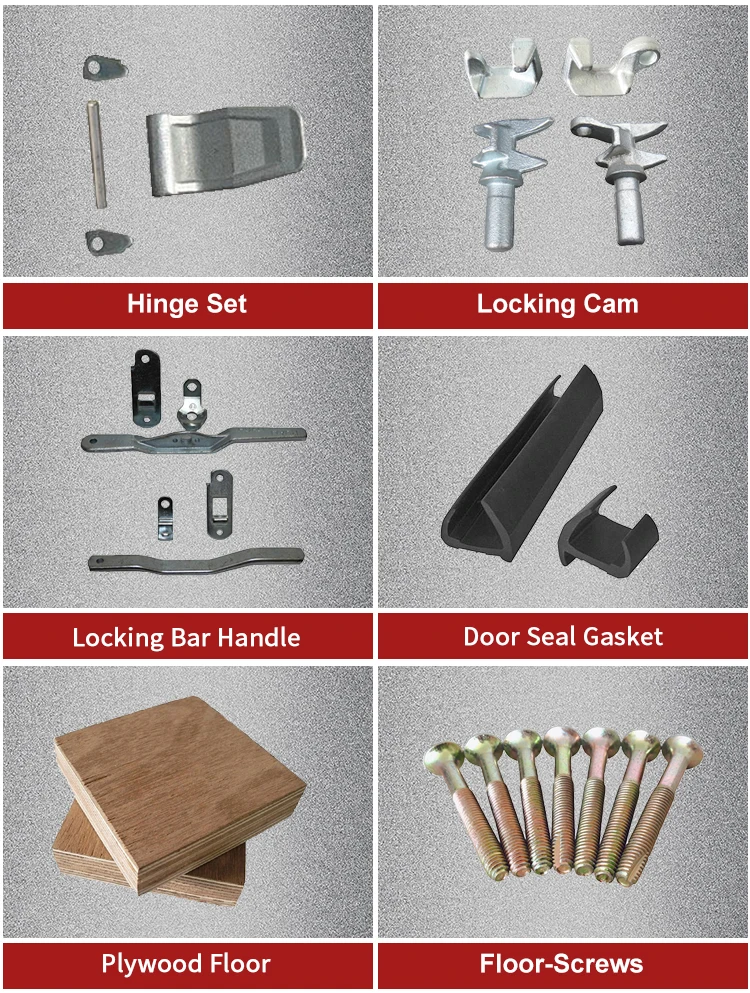 Shop Our Selection of ISO 20ft and 40ft Dry Cargo Container Spare Parts