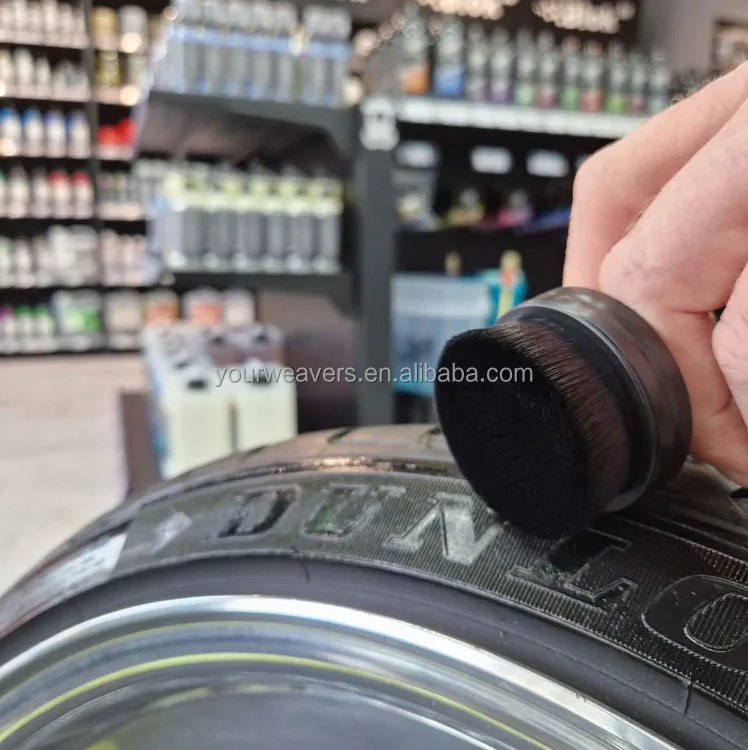 50mm Car Tyre Trim Dressing Detailing Applicator Wheel Brush Custom ...