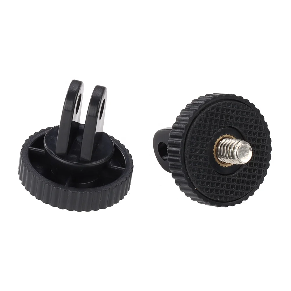 Mini Tripod Mount Adapter With 1/4" Screw Thread For GoPro Hero 10 9 8 ...