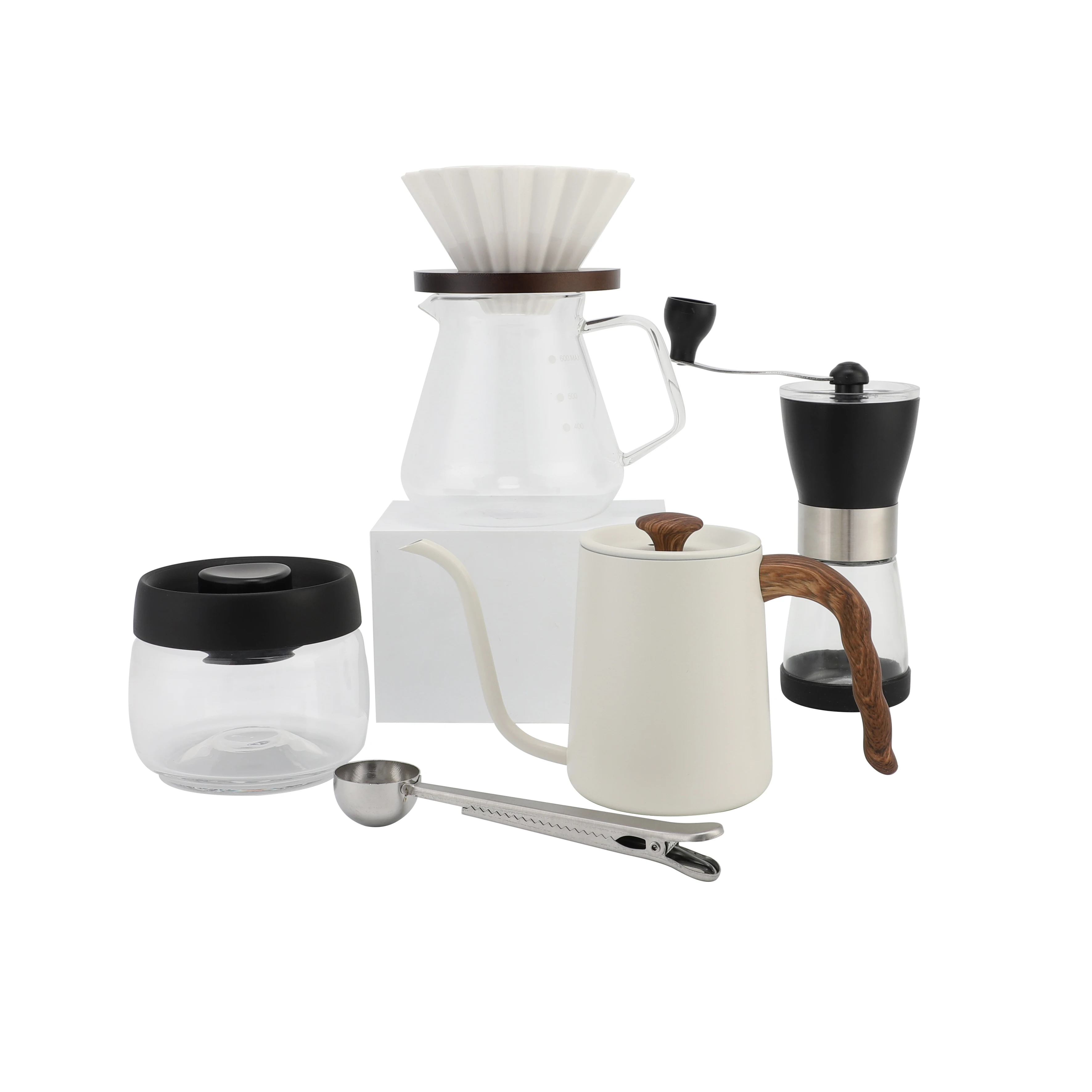 Custom Hot Sale Portable Coffee Maker Set Pour Over Drip Coffee Set ...