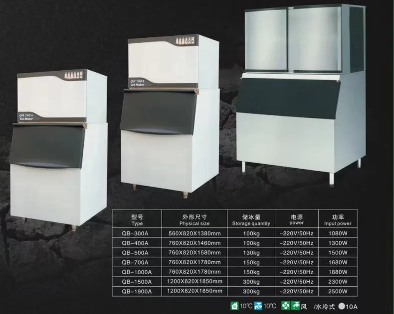 20kg High Efficiency Commercial Block Ice Flake Ice Cube Maker Machine ...
