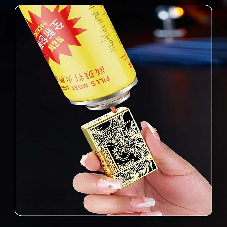 New Retro Creative Side Sliding Wheel Oblique Fire Metal Inflatable ...