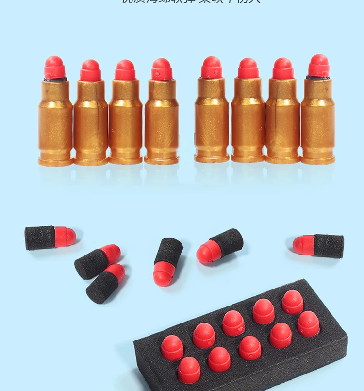 M1911 Toy Gun Eva Sponge Soft Bullet Gun Can Be Fired Under The Bullet ...