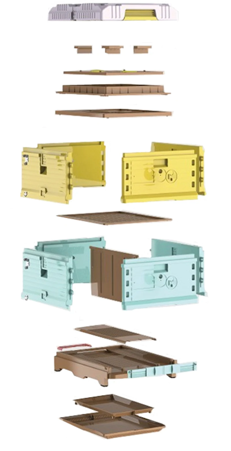 Plastic Beekeeping Hive - Ideal for Bees & Beekeepers