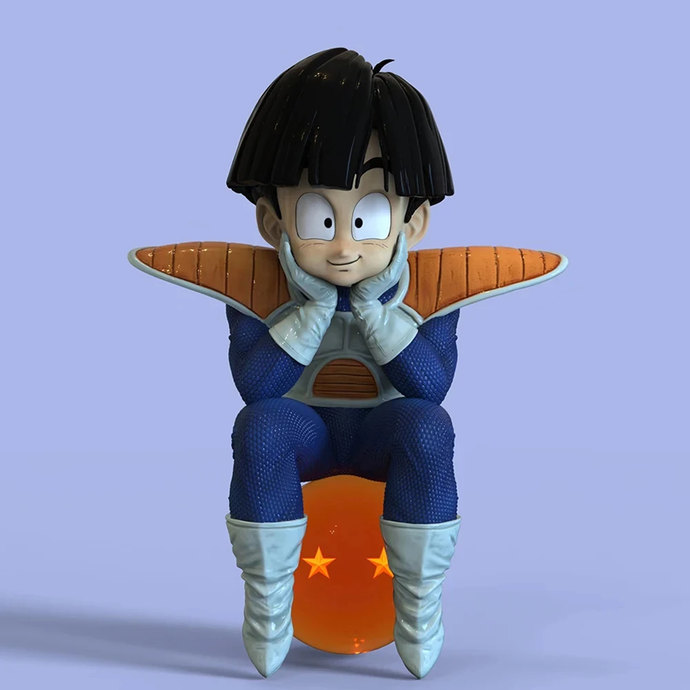 19cm Dragon DBZ Son Gohan Super Saiyan Sitting Crystal Ball Cartoon ...