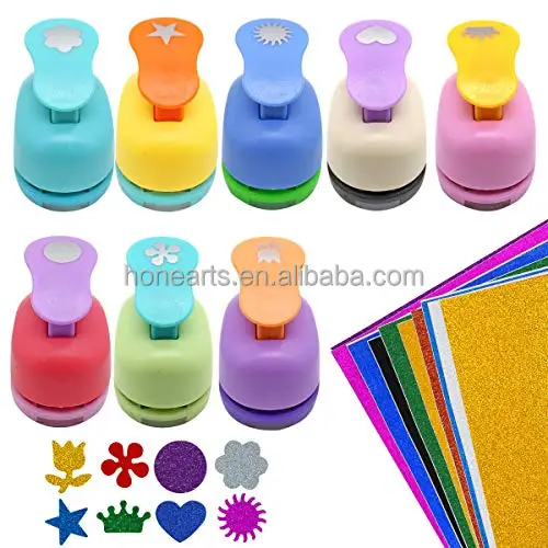 Kids Craft Paper Cutting Punch - 25MM Mini Medium Large