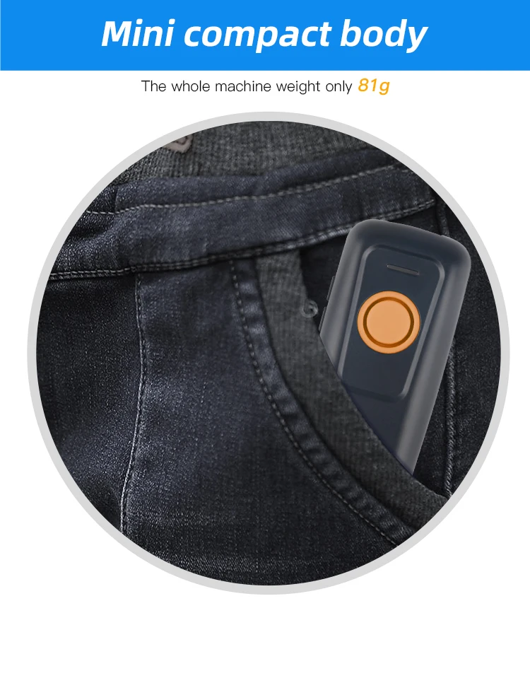 Long Range Dual Mode Handy Barcode Reader - Wireless & Portable