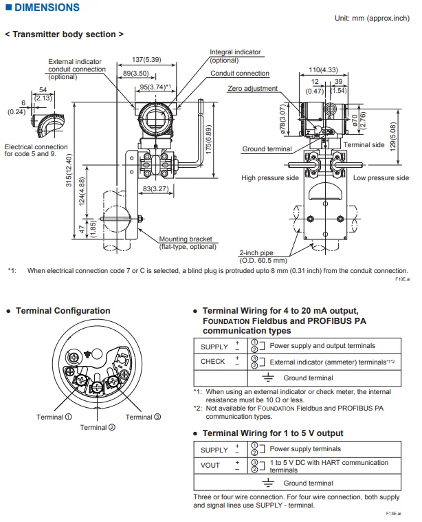 Yokogawa EJA118E Pressure Transmitter - Precision & Reliability