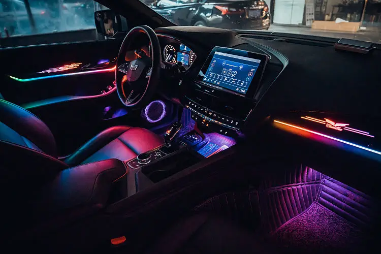 Car Interior Atmosphere Lights - Enhance Your Cadillac CT5