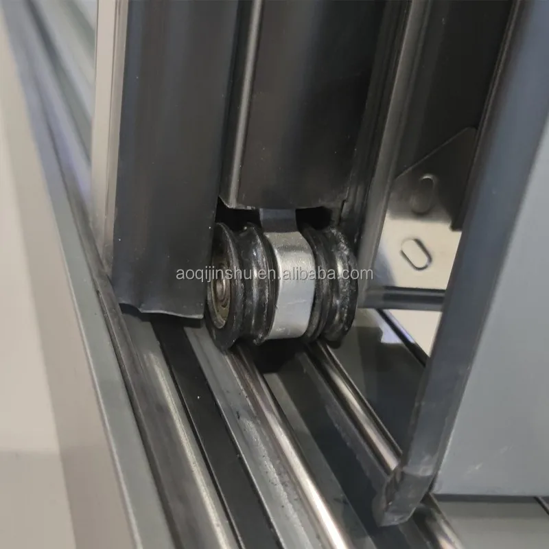 Silent Folding Fan-style Collapsible Window Double-folding Glass Window ...