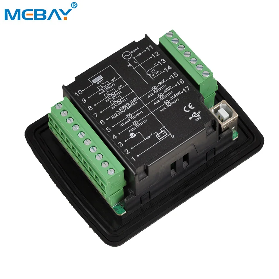 Mebay Generator Control Panel DC30D - Reliable Remote Genset Controller