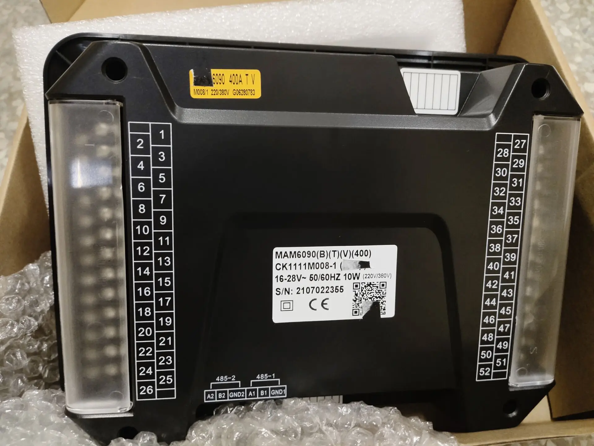 Screw Air Compressor Parts Remote Electronic Controller 100A/200A/400A/600A MAM 6090 PLC ...