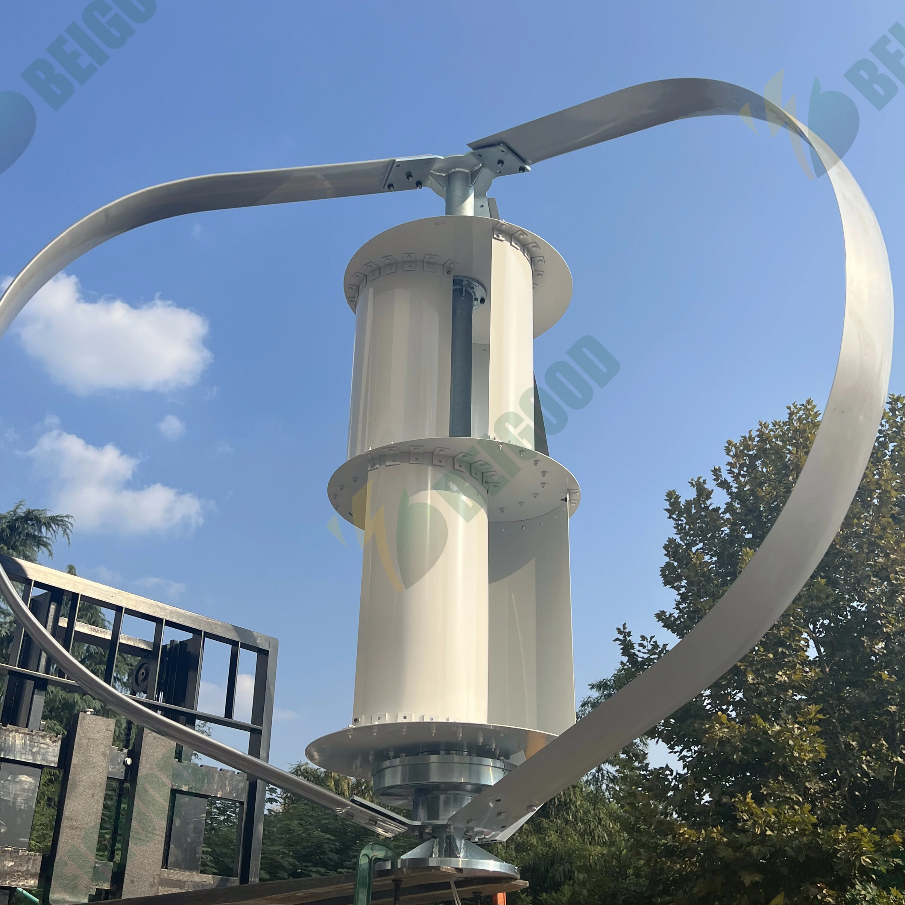 Beigood Power Vertical Wind Generator - 1kw to 3kw