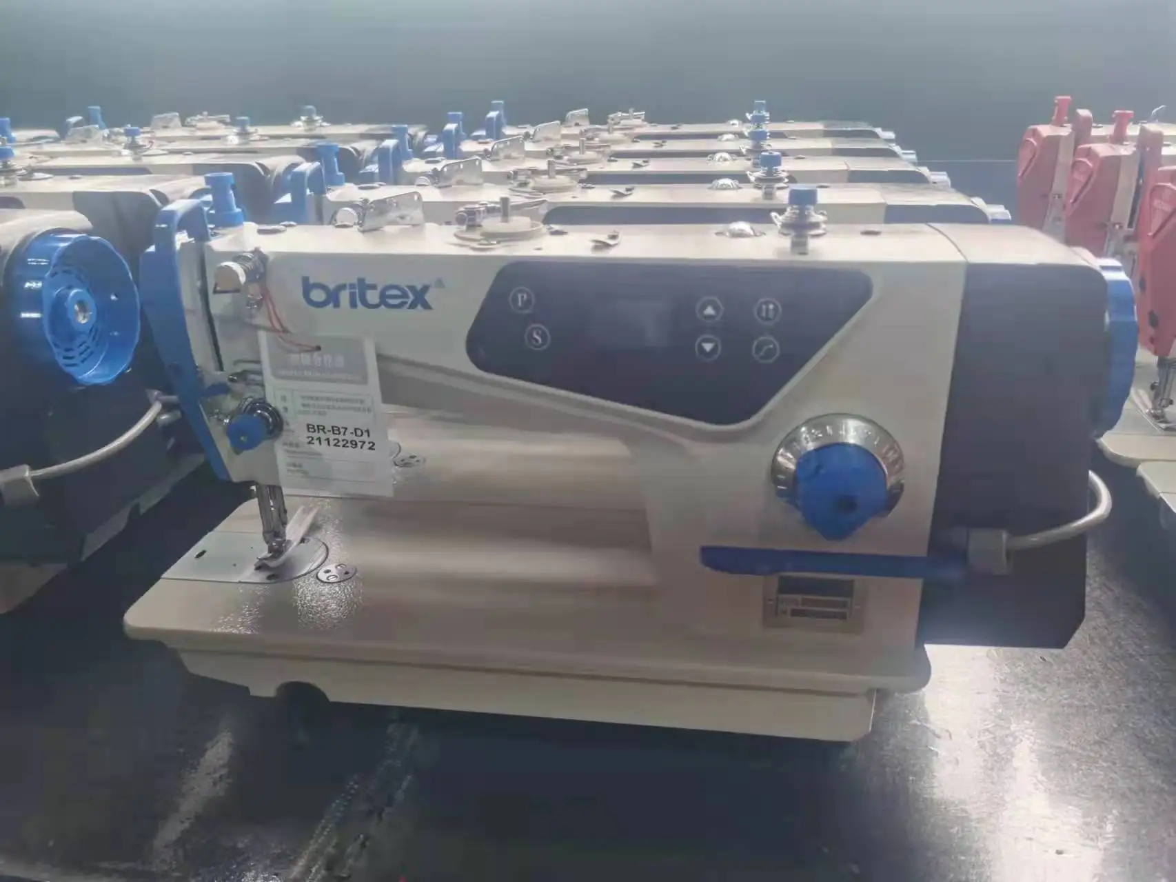 BR-B7-D1 Direct Drive Lockstitch Sewing Machine by Britex