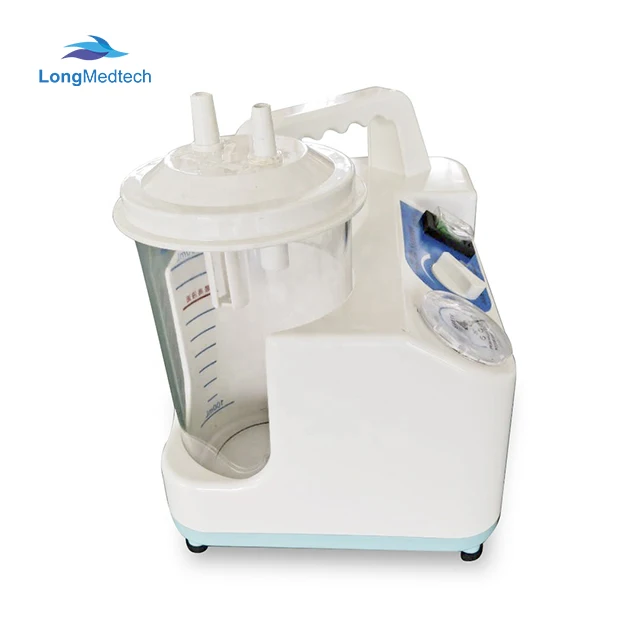 Portable Oil Free Sputum Aspirator Low Noise Surgical Electric Suction ...