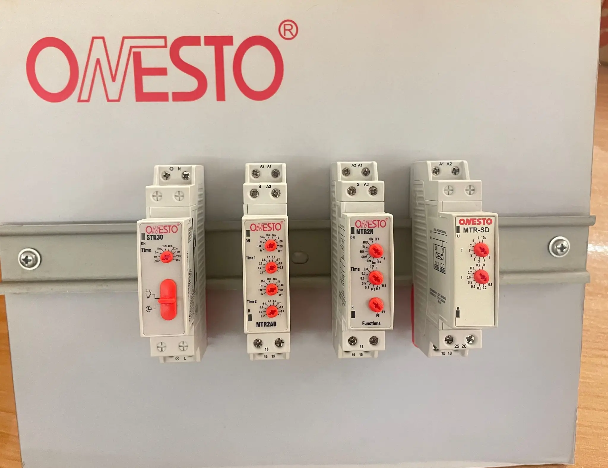 Onesto Off Delay Timer Relay 220v 250v Led Electrical Multifunctional Single Voltage Din Rail