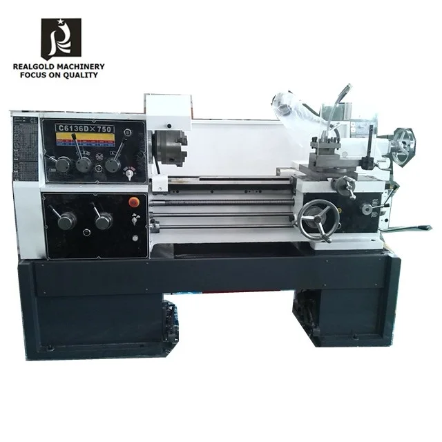 Horizontal Type C6136 C6140 Universal Turning Lathe Machine For Sale ...