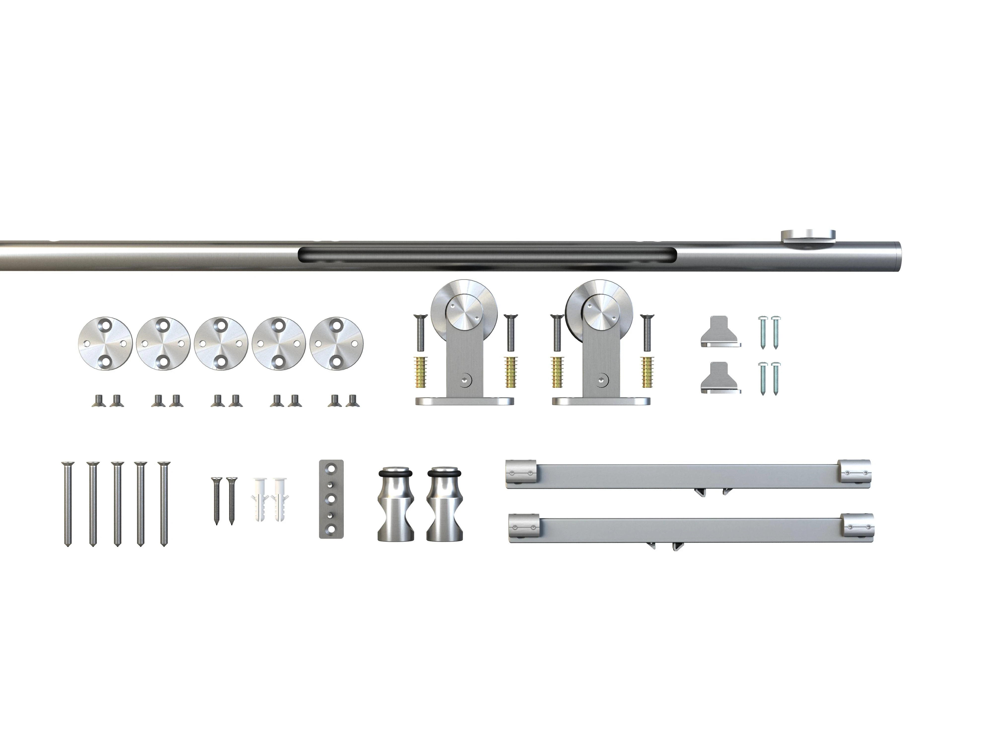 Polished Stainless Steel Sliding Door System - Buy Sliding Door Systems ...