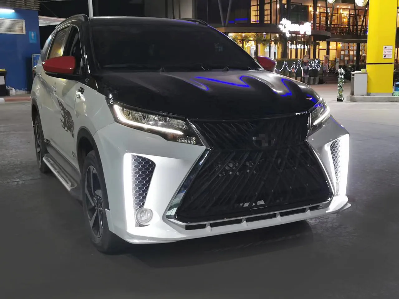 Upgrade Front Bumper Body Kit For Toyota Rush 2018 2019 2020 2021 2022 ...