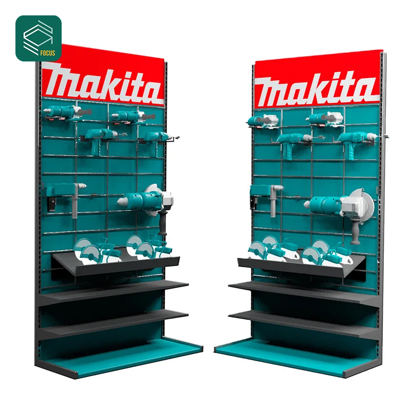 Hardware Fittings Retail Display Slatwall Shelves Tool Stand Hardware ...