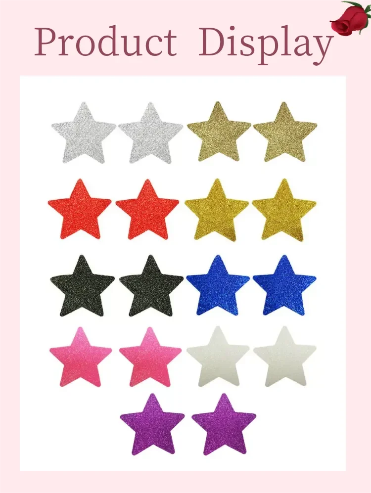 Glitter Sparkle Star Sexy Ladies Nipple Pasties Wholesale Women ...
