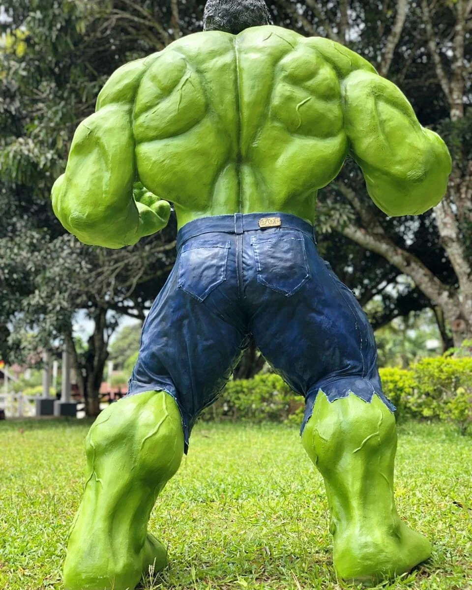Interior Decoration Famous Superhero Movie Action Figure Muscle Man ...