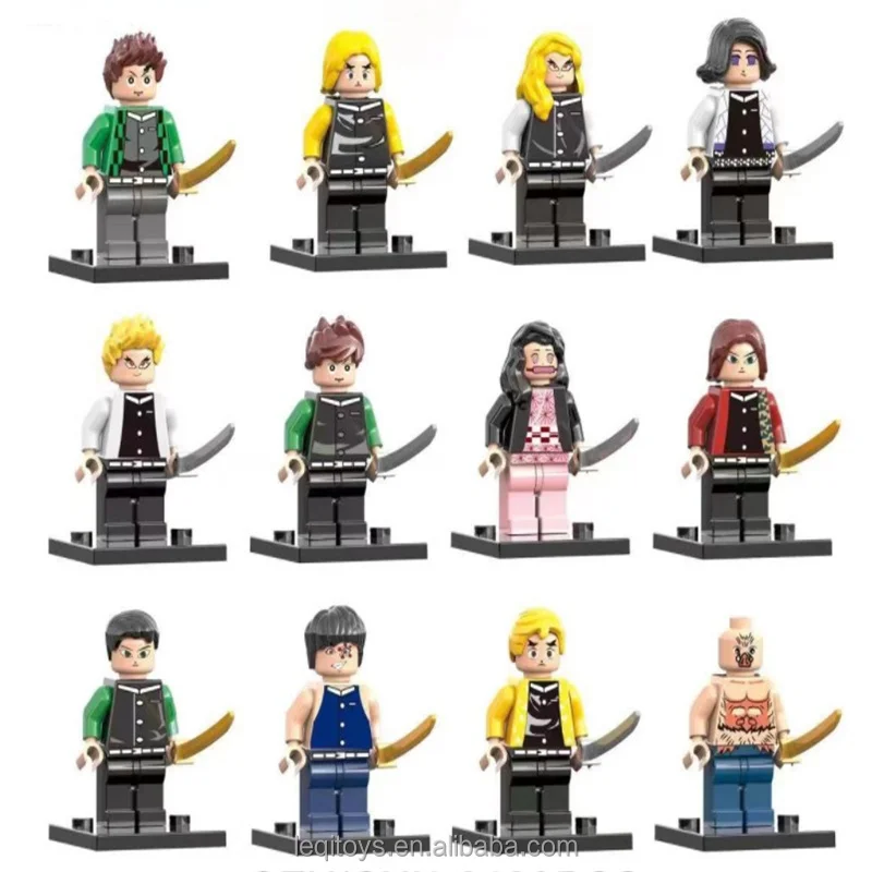 Mini Figure Action Building Block Toys Girls Boys Characters Kids ...